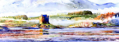 Jonathan Wheeler Art - Scottish Castles